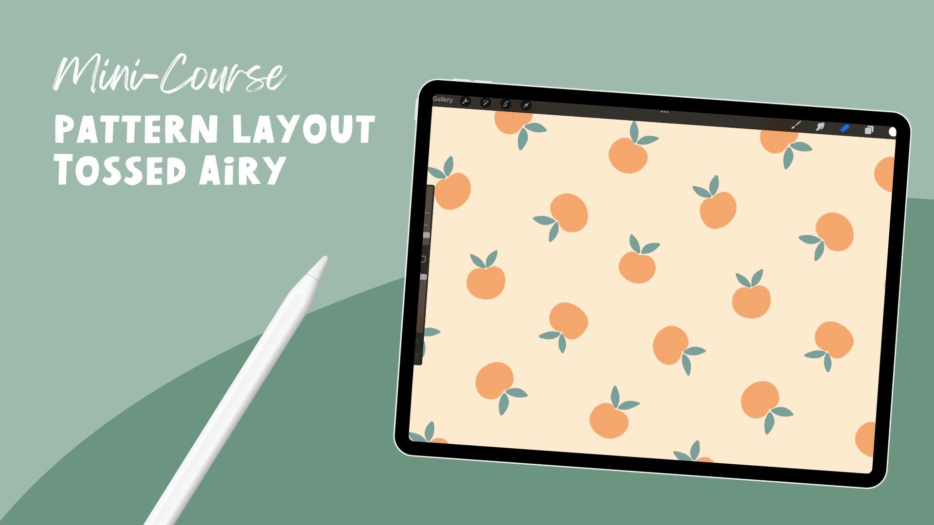Tossed Airy Pattern Layout